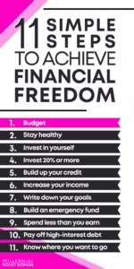 11 Actionable Steps to Achieve Financial Freedom